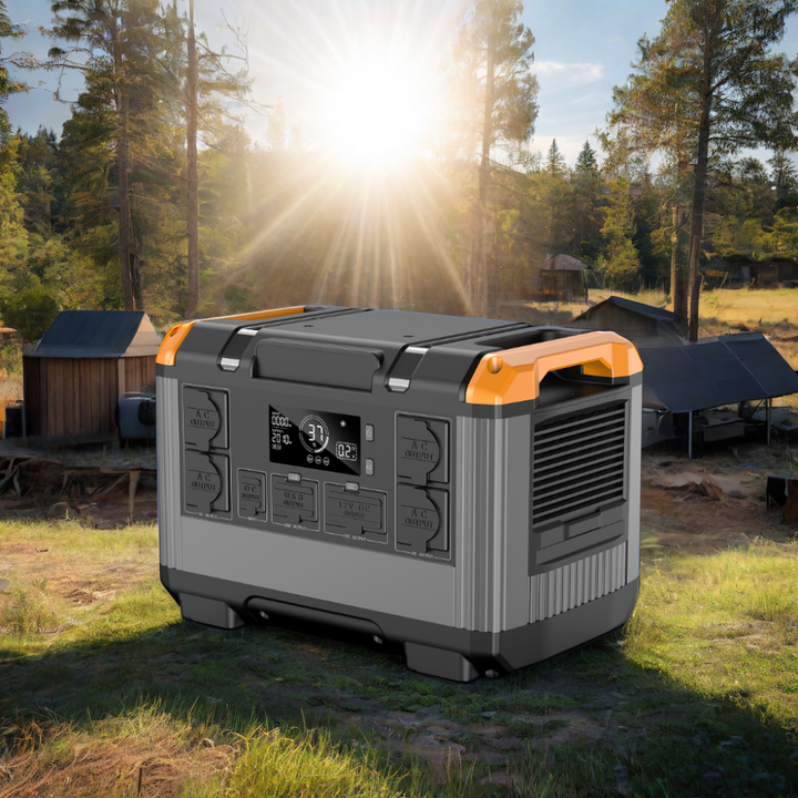 Lithium Iron Energy Storage Battery Traveling 2400w Power Station ...
