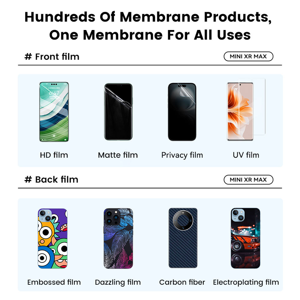 Intelligent Mini XR-Max Screen Protector Cutting Machine Plotter 0.1mm ...