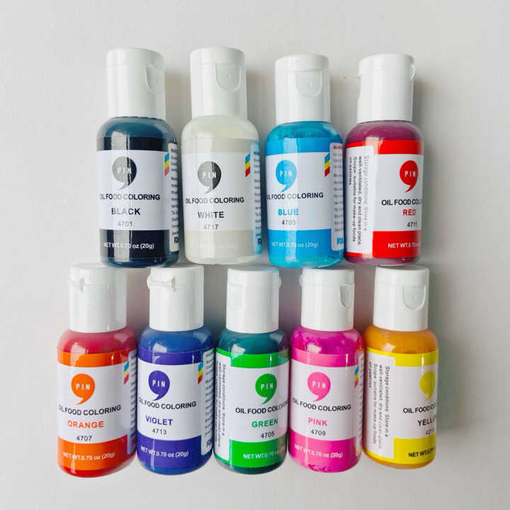 20g 0.7oz Oil Based Food Coloring - High Brightness for Cakes