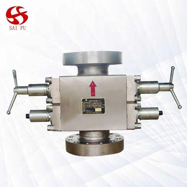 API Wireline Double Ram BOP Valve Coiled Tubing Blowout Preventer for ...