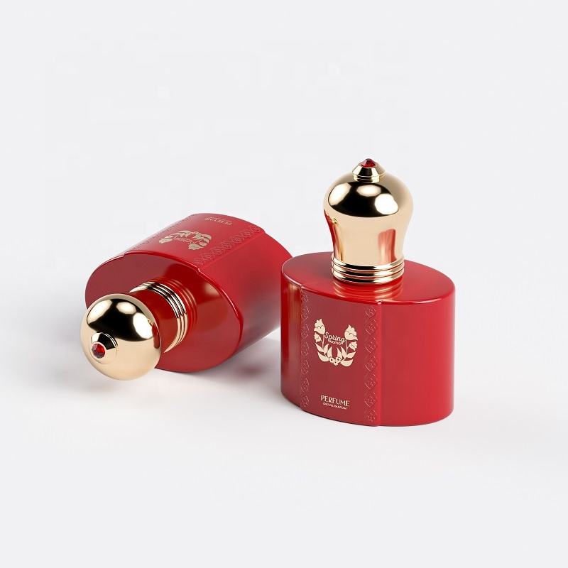 Matte Red Color Perfume Bottle 30ml 50ml Luxury Premium Fragrance ...