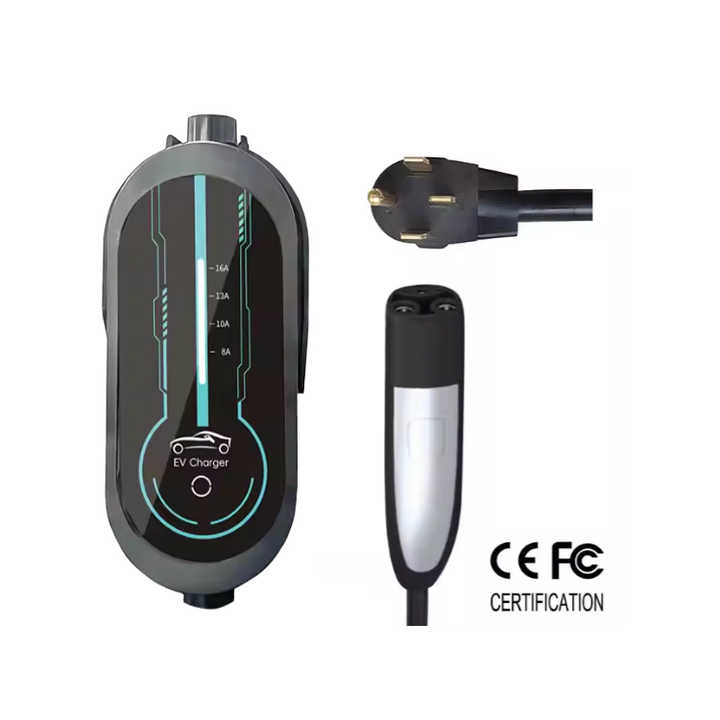 Electric Vehicle Nacs Charger Level 2 Ev Charger Ac EVSE Mobile for ...