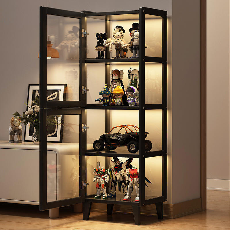 Hand-made European Style Bamboo Lego Display Cabinet Household ...