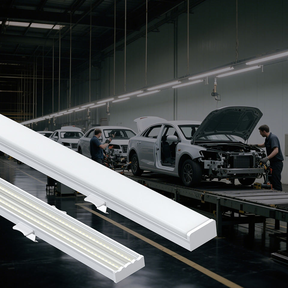150-200lm/W 45W Aluminum Trunking Linear LED Light for Supermarket ...