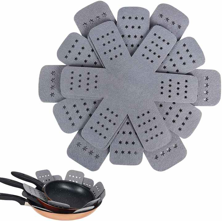 Silicone Pan Protectors - Stack and Protect Your Cookware
