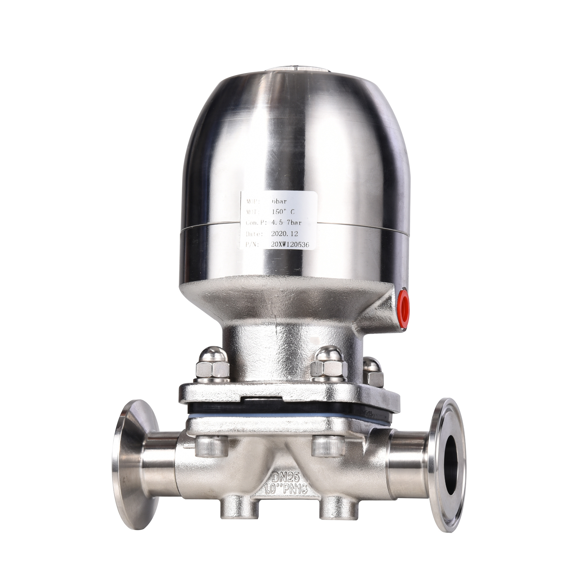 Verified Supplier Membrane Control Valve High Airflow & IP68 Protection ...