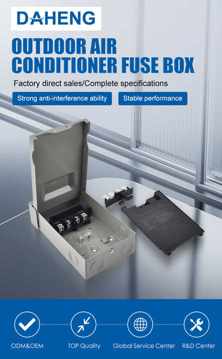 For UL Listed 60 Amp Galvanized Steel Safety Switch Box 2-Pole Non ...