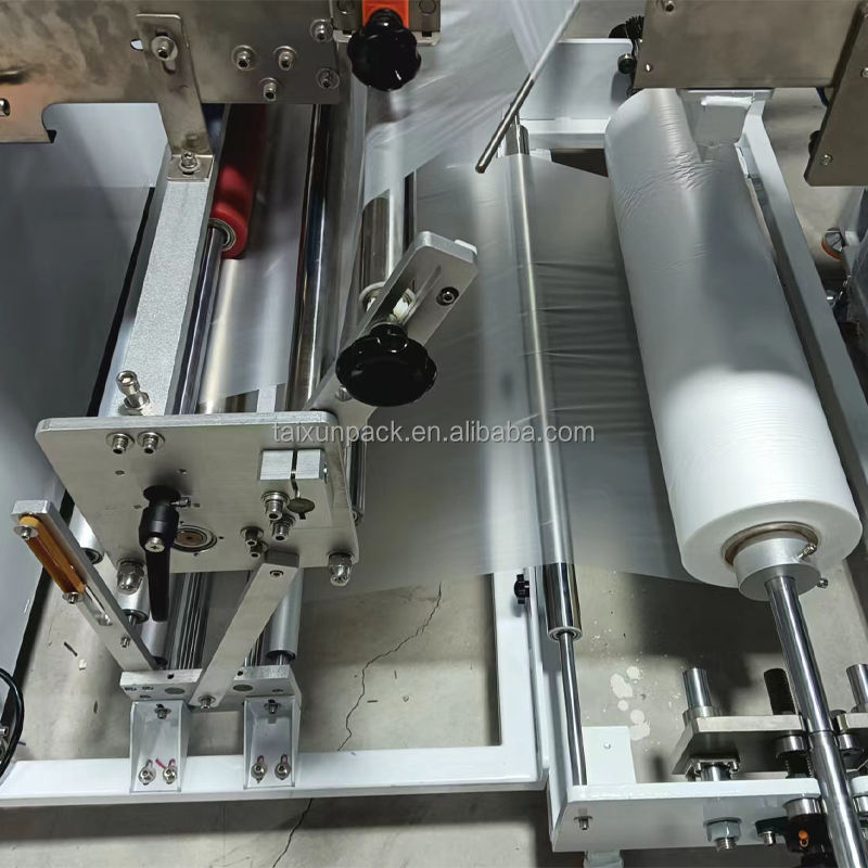 Smart Semi-Automatic Electric Horizontal Roll Film Food Wrapping Belt ...