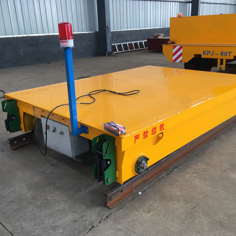 New Industrial Electric Cable Power Rail Transfer Cart Motorized ...