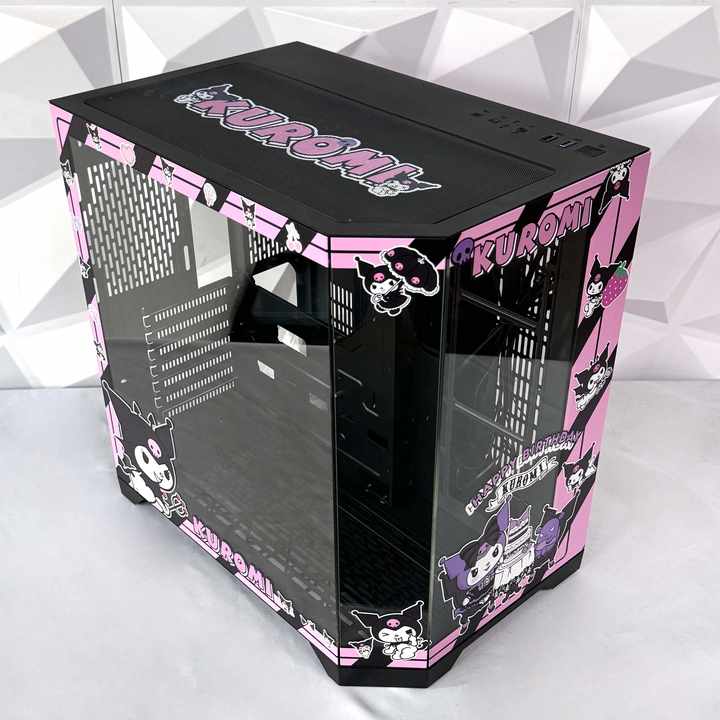 Wholesale New Design Vertical Black Powder Kuromi ATX Computer Cases ...