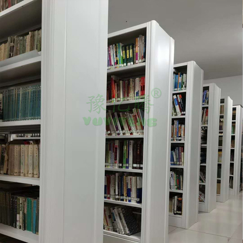 Mechanical File Storage System Metal Archive Shelving Mobile Compactor ...