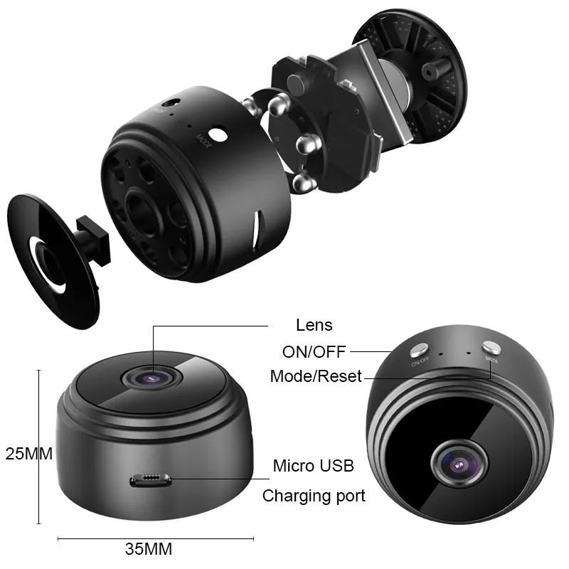 Mini Video Camera with Night Vision - Secure Your Space