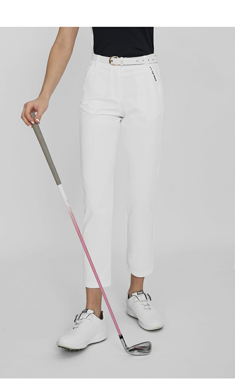 PGM KUZ149 summer custom cropped pants golf pant women stretch ladies ...