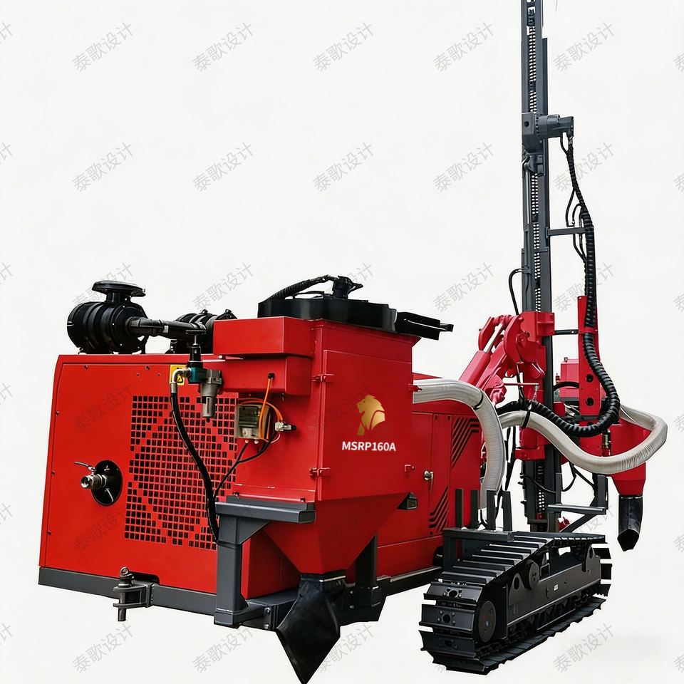 Heavy Duty Solar Pile Driving Equipment Crawler Hydraulic Rig for Solar ...