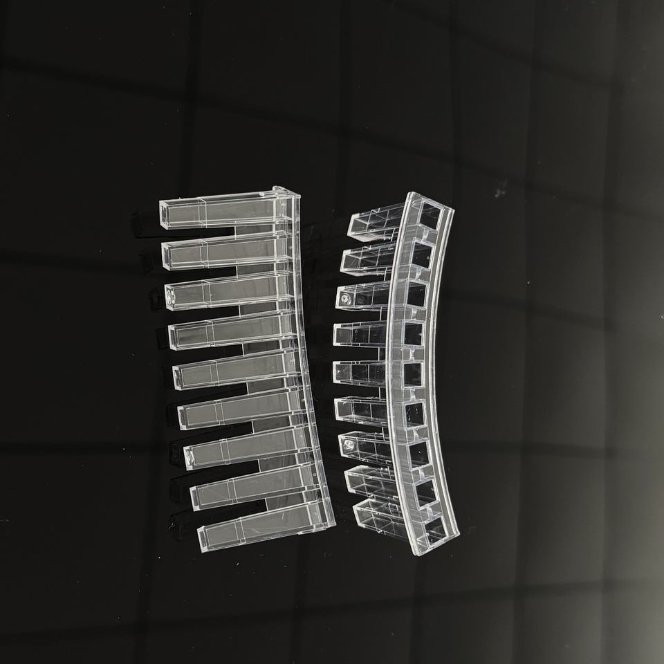 For OEM Customizable 9-Hole Disposable Sterile PS Cuvettes for Medical ...