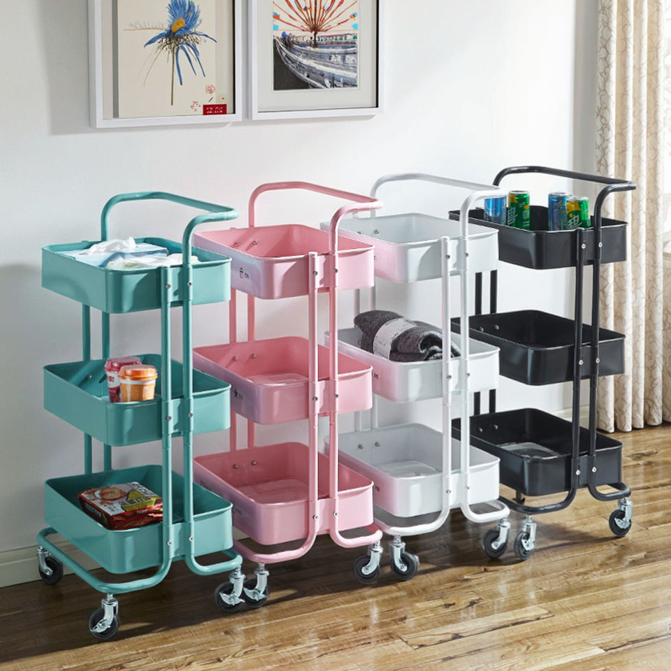 Dining Furniture Modern Fashion Rolling Carts Stylish Simplicity Space ...