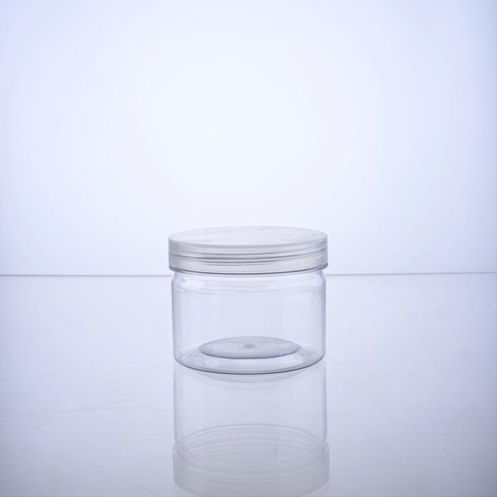 250ml clear Plastic Jarsealed Jar Snacks Dry Fruit Split Jar Wide Mouth ...