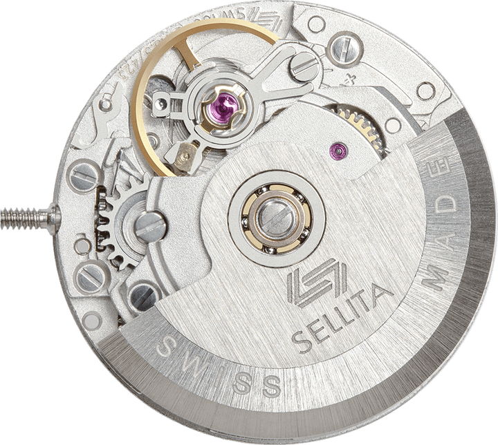 Switzerland Made Silver Sellita SW100 Mechanical Watch Movement