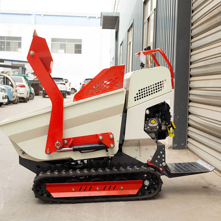 New Mini Transporter Crawler Dump Truck Self Loading Small Rubber ...
