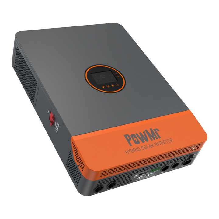 Powmr 10KW Hybrid Solar Inverter - Dual Phase & Parallel