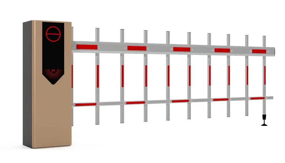 Outdoor Traffic Barrier Gate Automatic Vertical Boom Parking System ...