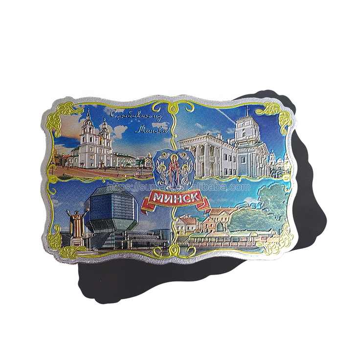 Japandi Magnetic Fridge Magnets - Custom Embossed Aluminium