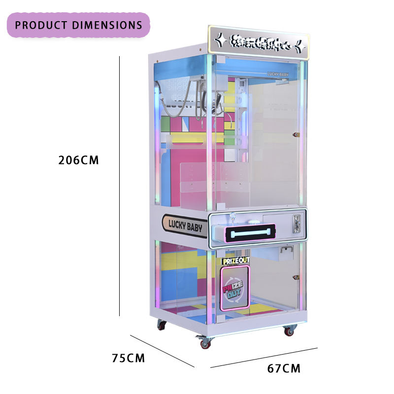 Factory Price Full Size Claw Crane Machine Arcade Game Machines Plush ...