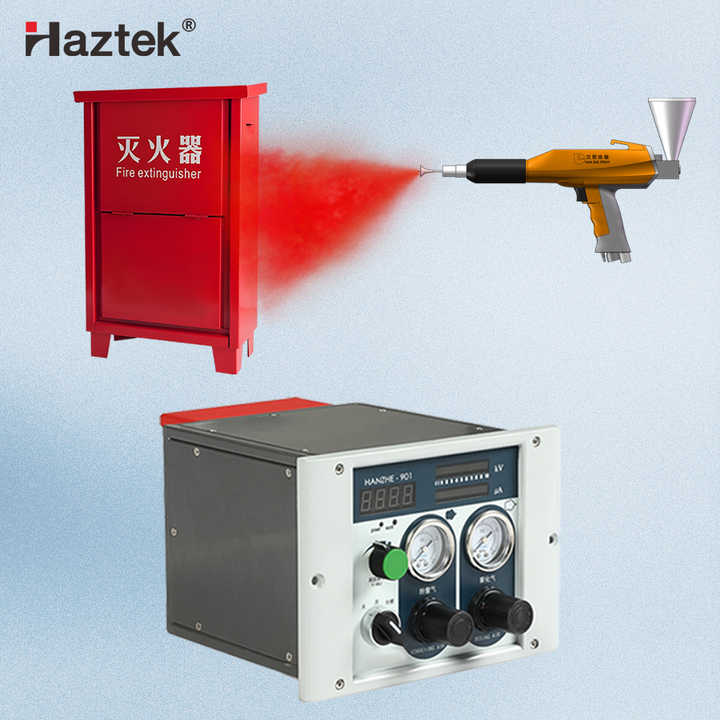 Haztek Coating & Paint Fire Extinguisher Electrospinning Machine Powder ...