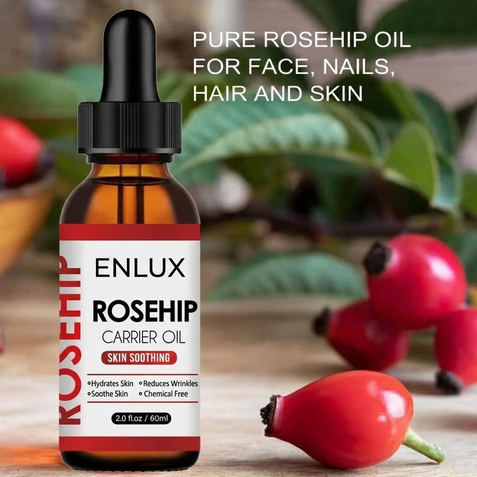OEMODM Cold Pressed Rosehip Carrier Oil Premium Quality Face Body Skin ...