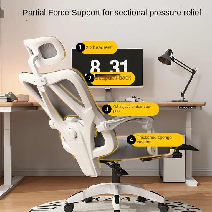 Ergonomic Lift Chair for Men Comfortable Mesh Home Office Sedentary ...