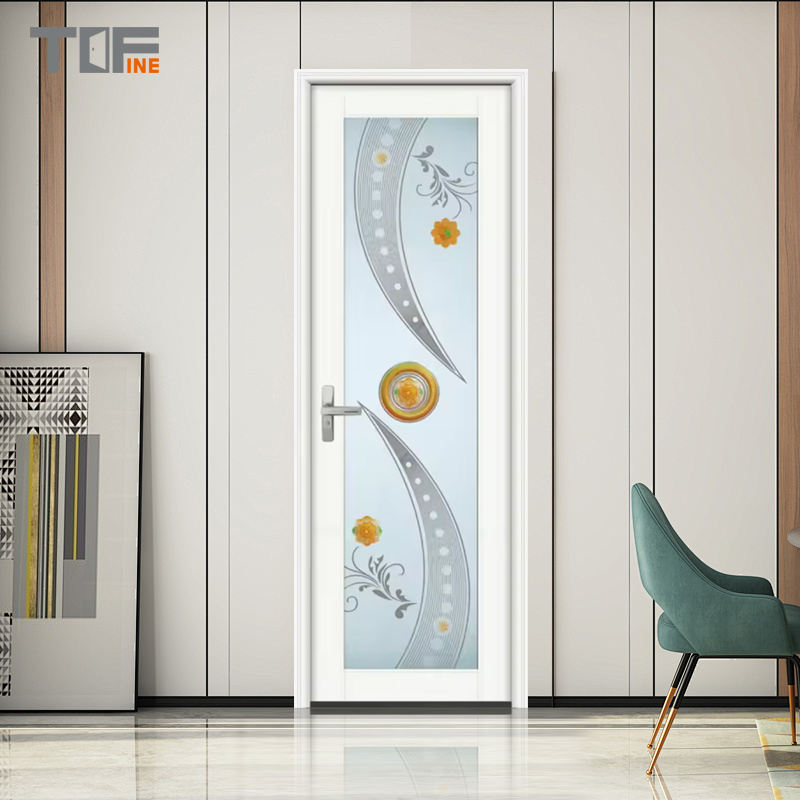 High Quality Upvc Double Leaf Second Hand Kenya Rfl Pvc Bathroom Door ...