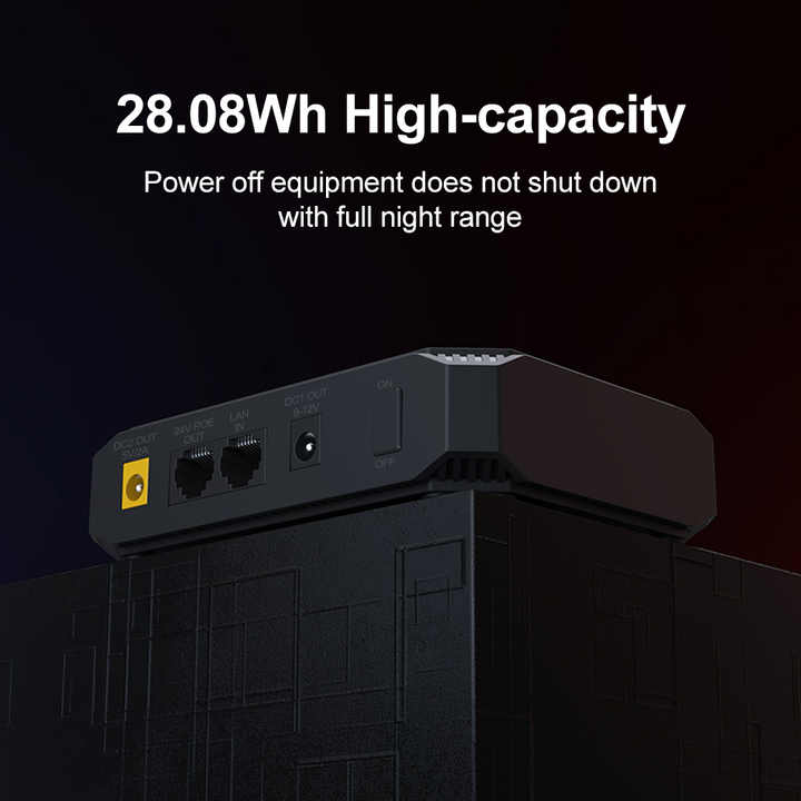 24V POE 5V DC 9V DC 12V DC Portable UPS Power Supply