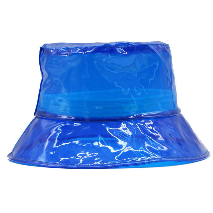 Transparent PVC Rain Hat - Fashionable & Functional Gear
