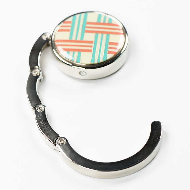 Wholesale Printed Logo Table Handbag Purse Hanger Hook Custom Bag ...