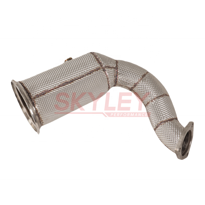 SKYLEY High Flow Catted Downpipe with Catalyst Exhaust Downpipe for ...
