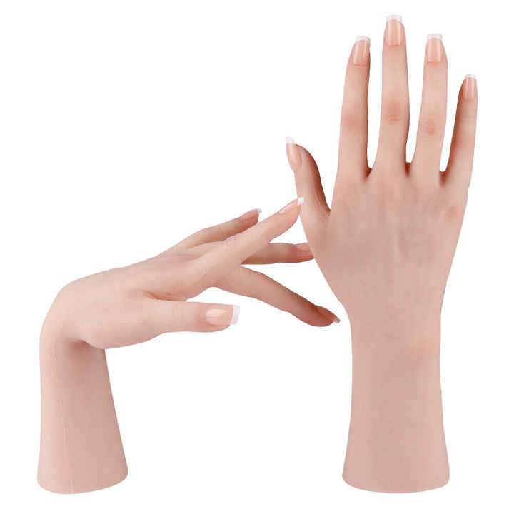 Realistic Silicone Material Female Hands Model Lifelike size Silicone ...