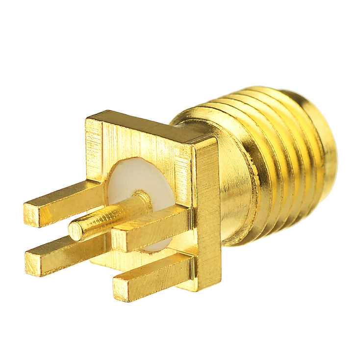 SMA Connector - Female Socket End Launch PCB Mount