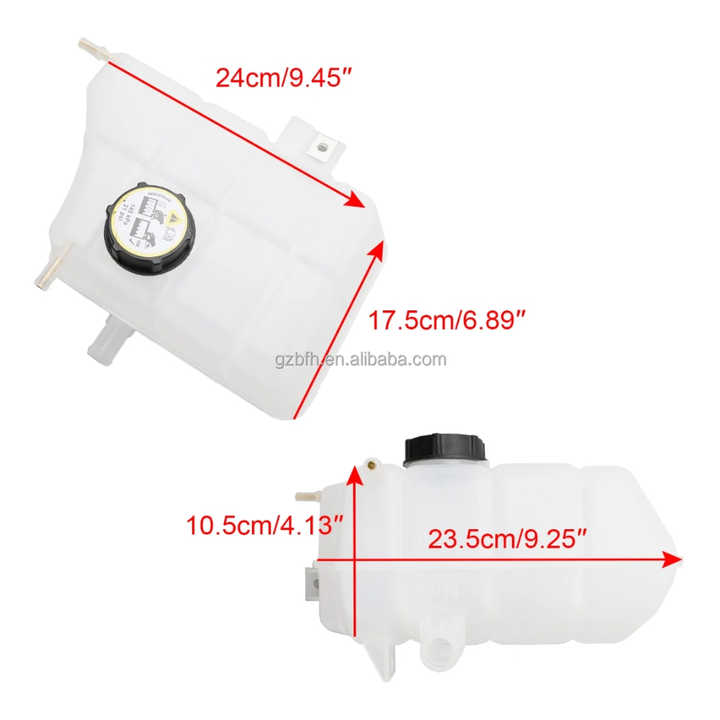 Radiator Overflow Tank Coolant Expansion Bottle for Ford Ranger Mazda ...