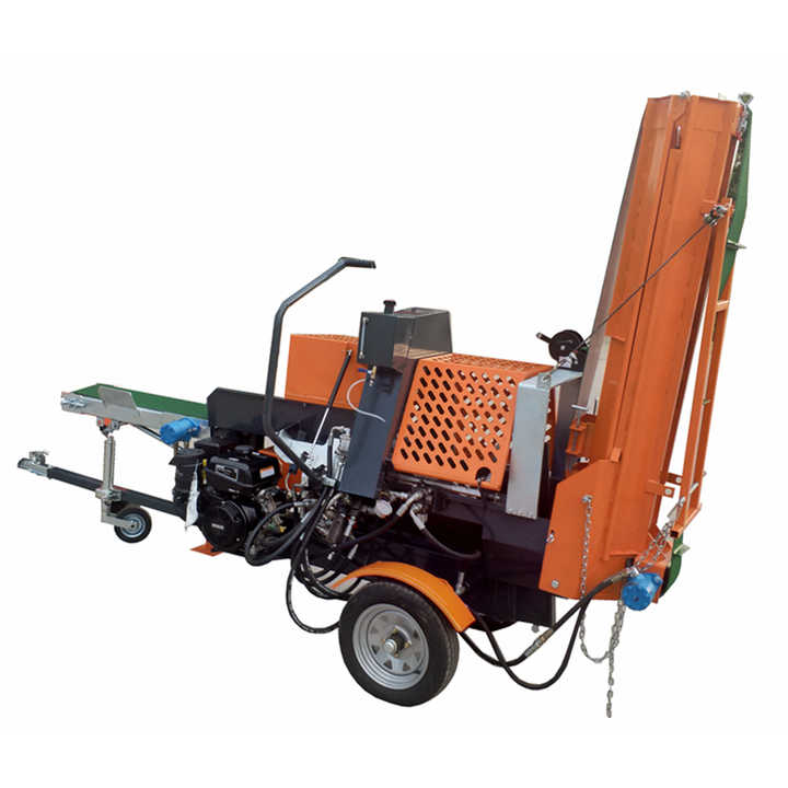 Gasoline 18" Chainsaw Firewood Processor Machine - Portable Wood ...