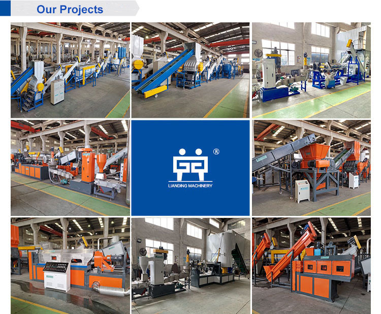 hdpe recycling machine-waste plastic film recycling line
