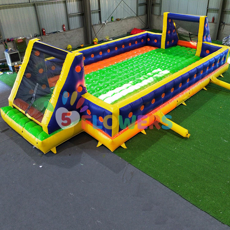 Trampoline Football Court Inflatable Soap Playground Juego Inflable ...