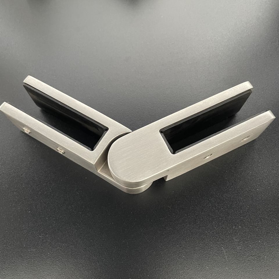 Modern Frameless Glass Railing Adjustable Connector Clamp for 10-12mm ...