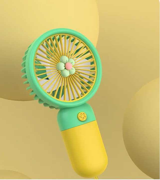 2024 Rechargeable Portable Electric Summer Fan - Cute & Convenient