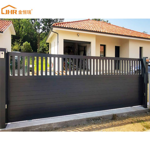 JHR Designs Luxury Front Gates Excellent Swing Metal for Home Aluminum ...
