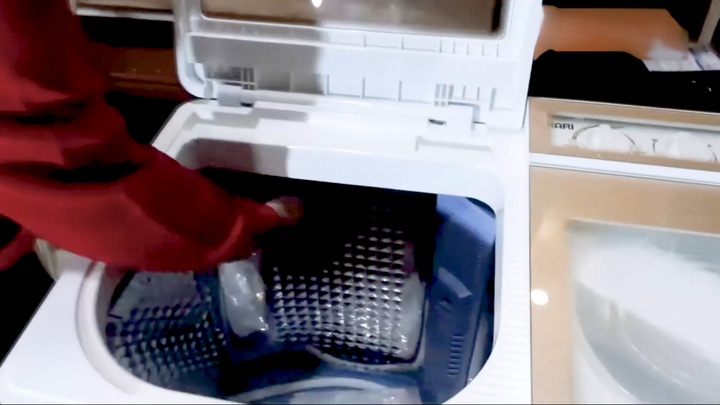 Top-load Washers Electric 9kgs Large Capacity Semi Automatic Double ...