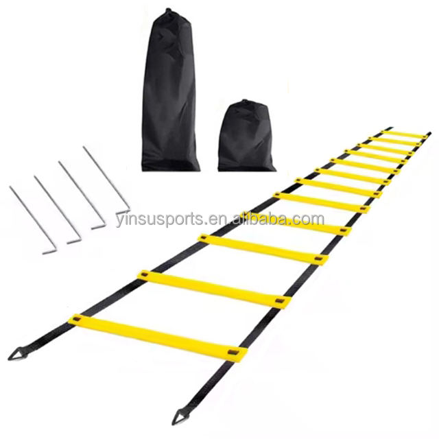 MAICCA 6m Agility Ladder Set PE/PVC Material Logo Disc Football ...