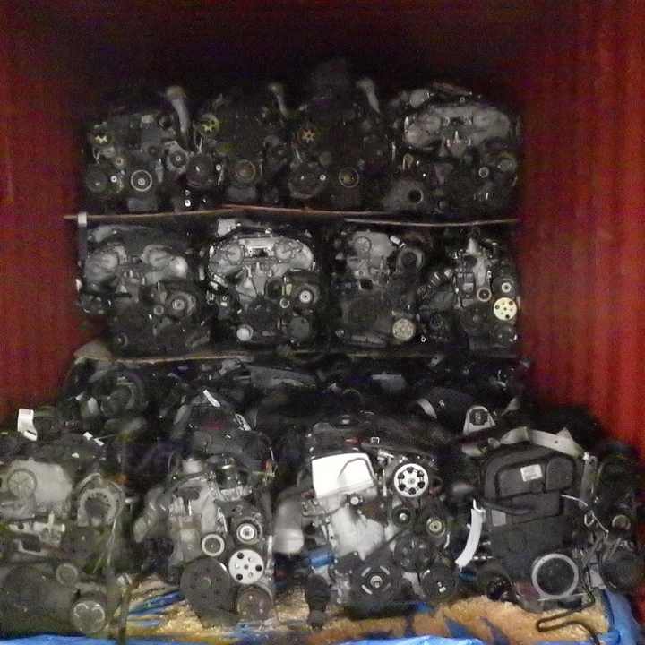 Shop Our Used Engines in 20foot Container Auto Parts for Sale