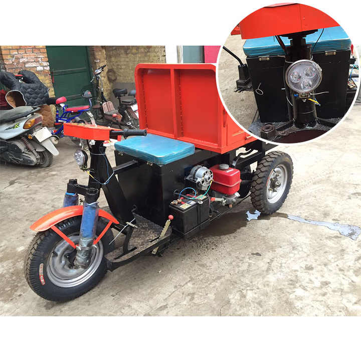 40 km/h Diesel Oil Dump Small Three Wheels 40 km/h 1 Ton Payload Small ...