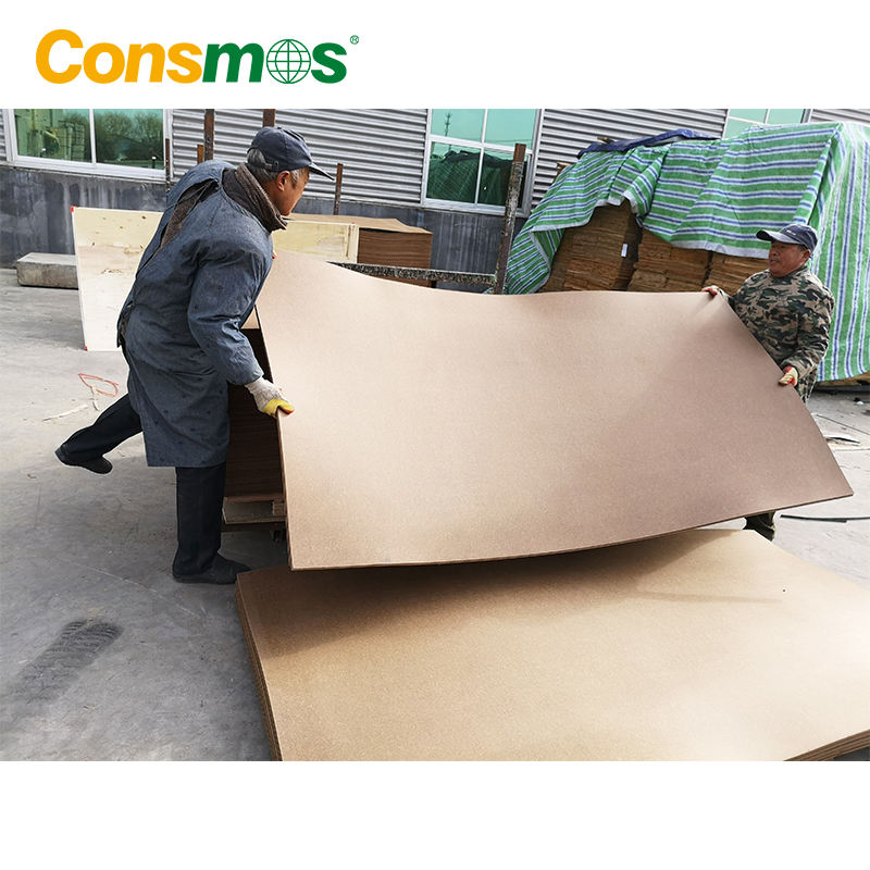 2mm 3mm 4mm 4x8 Moisture-Proof E1 Plain Hardboard Sheet Fibreboards ...