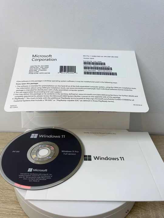Windows 11 Pro Dvd Pack Global Online Activation Lifetime Warranty| Alibaba.com